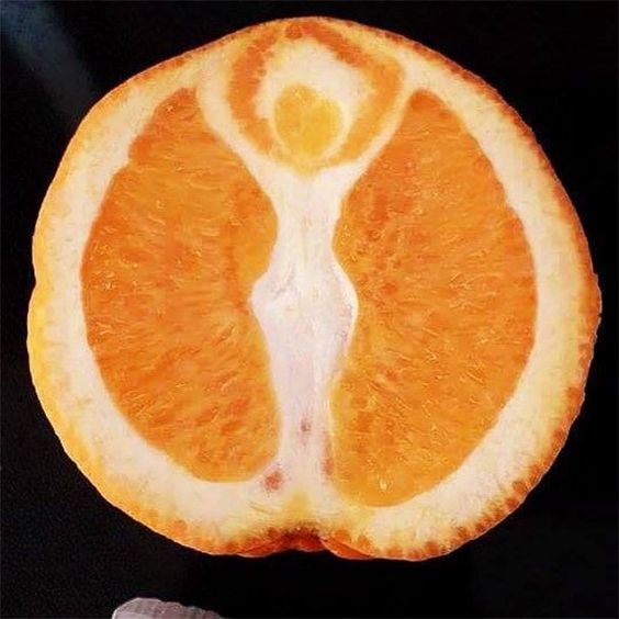 Orange Goddess Illusion