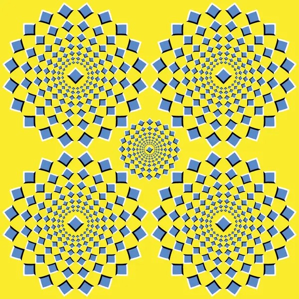 Moving Circles Illusion